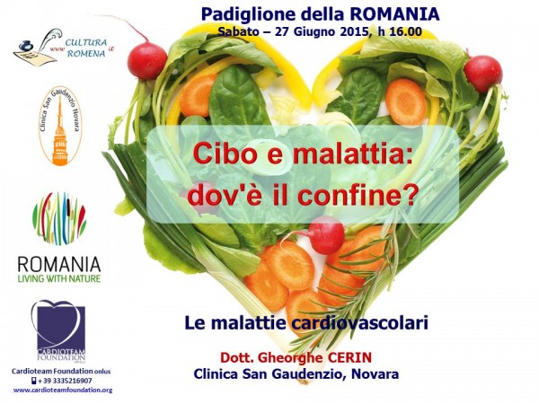 Alimentazione. Cibo e malattia. Dov’è il confine? Dott. Gheorghe Cerin | Cultura Romena