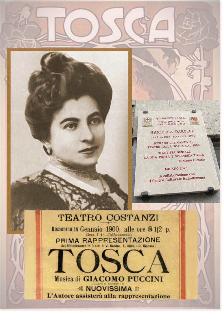 10 GIUGNO. Nel 1860 nasceva Hariclea DARCLEE – prima interprete ...